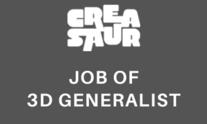 Job opening for 3D Generalists - Autodesk Maya, Adobe Photoshop