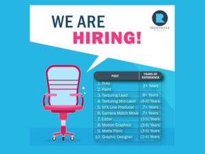 3D and VFX jobs openings in Mumbai - Resonance Digital Studio
