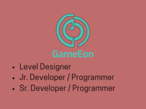 Full-time job openings at GameEon Studios - Unreal Engine