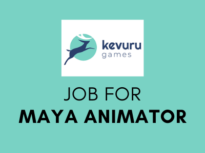 Job opening for 3D Maya Animator at Kevuru Games, Unreal, Unity