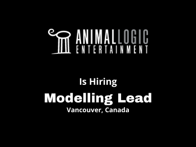 Modelling Lead required at Animal Logic - Modeling, VFX