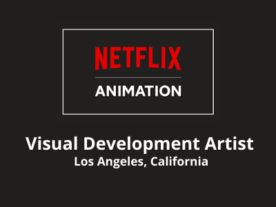 Netflix Animation needs Visual Development Artist - Clip Studio Paint