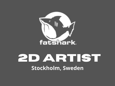 Full-time 2D Artist required at Fatshark Studio - Photoshop, Maya