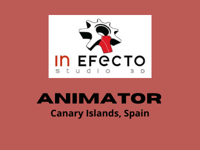 Full-time Animators required at In Efecto Studio - Maya