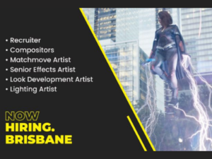 Multiple job opening at Rising Sun Pictures - Compositor, Lighting