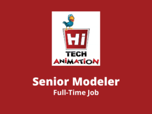 Lead 3D Modeler required at Hitech Animation - Maya, Zbrush
