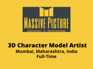 Full-time job for 3D Character Model Artist - Maya, Zbrush