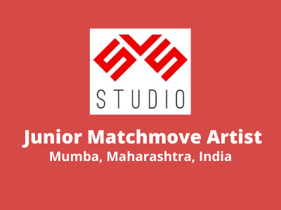 Junior Level Matchmove Artist at SVS Studio - Mumbai