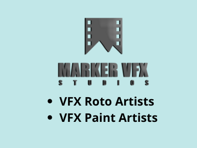 VFX Roto & VFX Paint Artists at Marker VFX Studios - Full-time