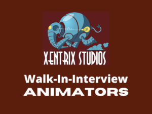 Walk-In-Interview for Animators at Zentrix Studio - Kerala India