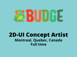 2D-UI Concept Artist required at BUDGE Studio - After Effects, Flash