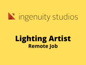 Lighting Artist required at Ingenuity Studios - Houdini, Maya