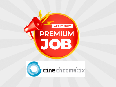 Huge opening of CG and VFX Jobs at Cine Chromatix Studio, Pune