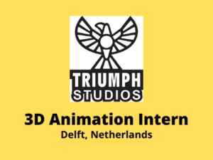 Triumph Studios hiring 3D Animation Intern - Delft, Netherlands