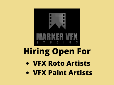 VFX Roto & Paint Artists jobs at Marker VFX Studios - Full-time jobs