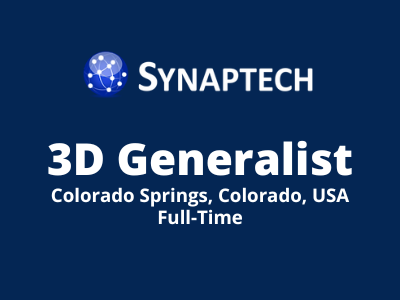 3D Generalist required at Synaptech Studio - Houdini & Unreal