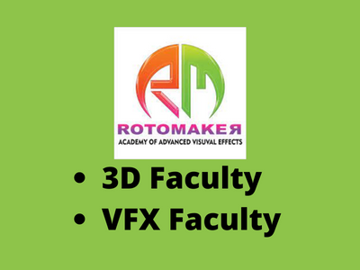 Rotomaker Academies looking for faculties - VFX, 3D