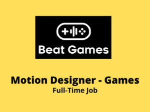 Beat Games is hiring Motion Designer - Games - After Effects