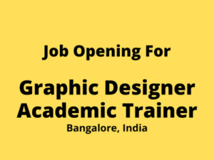 Job opening for Graphic Designer Academic Trainer - Full-time