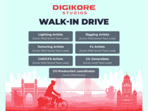 Walk-In-Drive at Digikore Studios Mumbai - CG, FX, Lighting