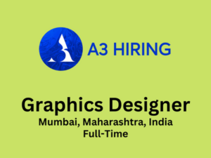 Graphic Designer job vacancy in Mumbai - Photoshop, Illustartor