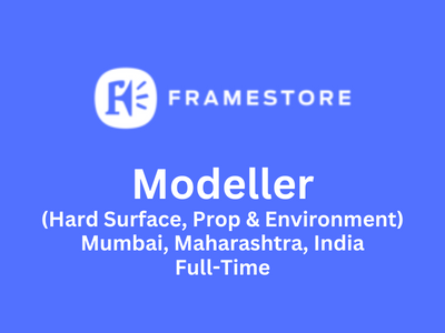 Hard Surface Modeller required at Framestore Studio