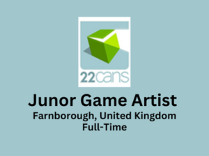 Junior Game Artist required at 22cans games studio - Maya, Arnold