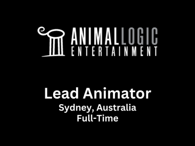 Lead Animator required at Animal Logic Entertainment