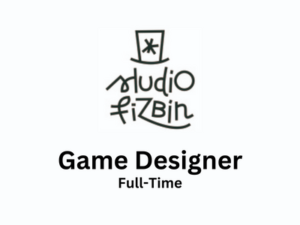 Game Designer required at Studio Fizbin - Unity