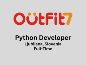 Python Developer required at Outfit7 - Python