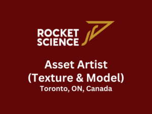 Rocket Science VFX looking for Asset Artist (Texture & Model)