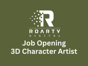 3D Character Artist required at Roarty Digital - Maya, Zbrush