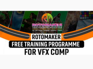 Free Training Programme for VFX Comp at Rotomaker