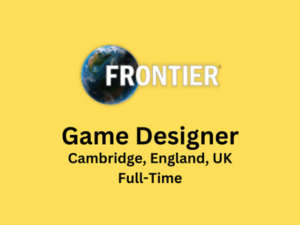 Frontier is looking for Game Designer - F1 Manager