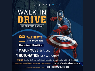 Global Visual FX Walk-In-Drive in Hyderabad - Rotomation