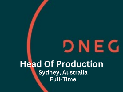 Position at DNEG for Head Of Production - VFX experience