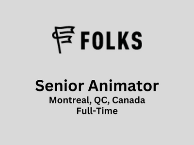 Senior Animator required at FOLKS VFX studio - Maya, Linux