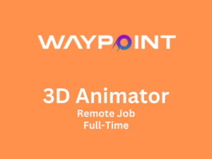 WAYPOINT hiring for remote job of 3D Animator - Maya, Cinema4D