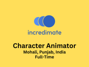 Character Animator required at Incredimate Studio - Mohali
