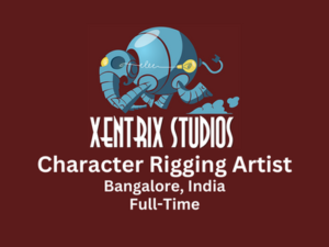 Character Rigging Artist required at Xentrix Studios - Maya, Python