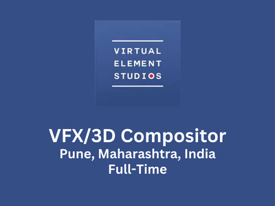 VFX/3D Compositor required at Virtual Element Studios - Nuke