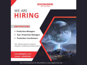 Join Digikore Studios Hiring is open - Coordinators, Managers