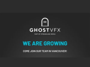 Multiple job openings at Ghost VFX studio - Vancouver, Canada