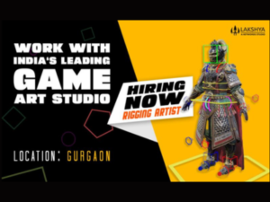 Rigging Artist requierd at Lakshya Digital - Maya and 3DS MAX