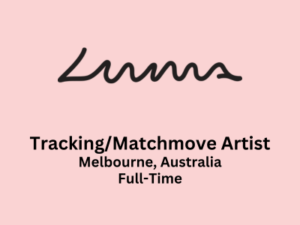 Tracking/Matchmove Artist required at Luma Pictures - Maya