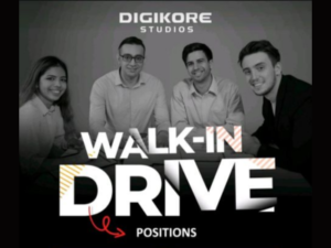 Walk-In-Drive at Digikore Studios for VFX artists - Pune