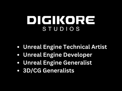 Digikore Studios Pune is hiring for jobs - Unreal engine artists
