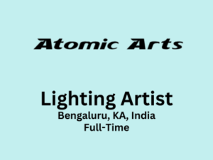 Lighting Artist required at Atomic Arts - Maya, Houdini, Python