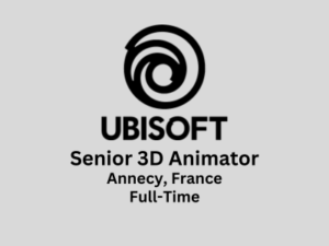 Senior 3D Animator required at Ubisoft Annecy - Motion Builder