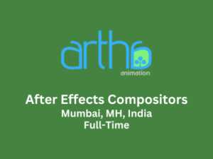 After Effects Compositors required at Artha Animation - Mumbai